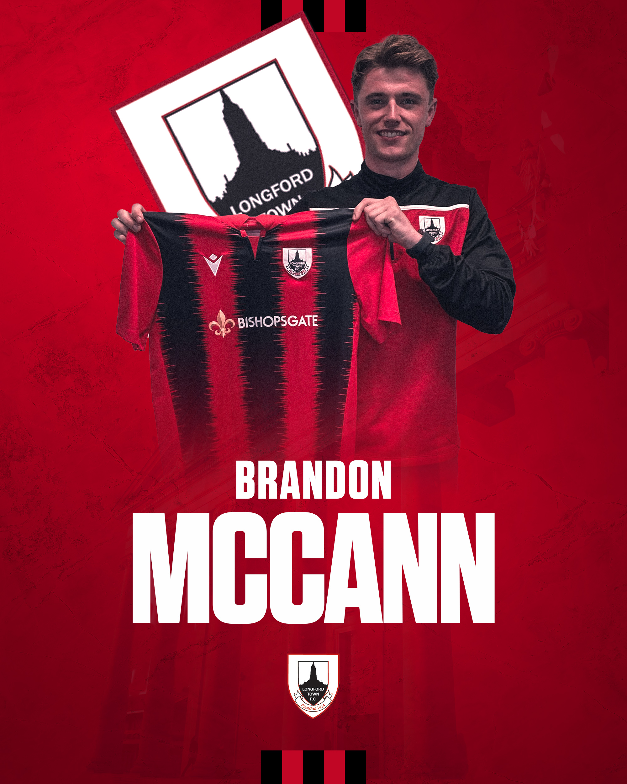 Brandon McCann signs… – Longford Town FC