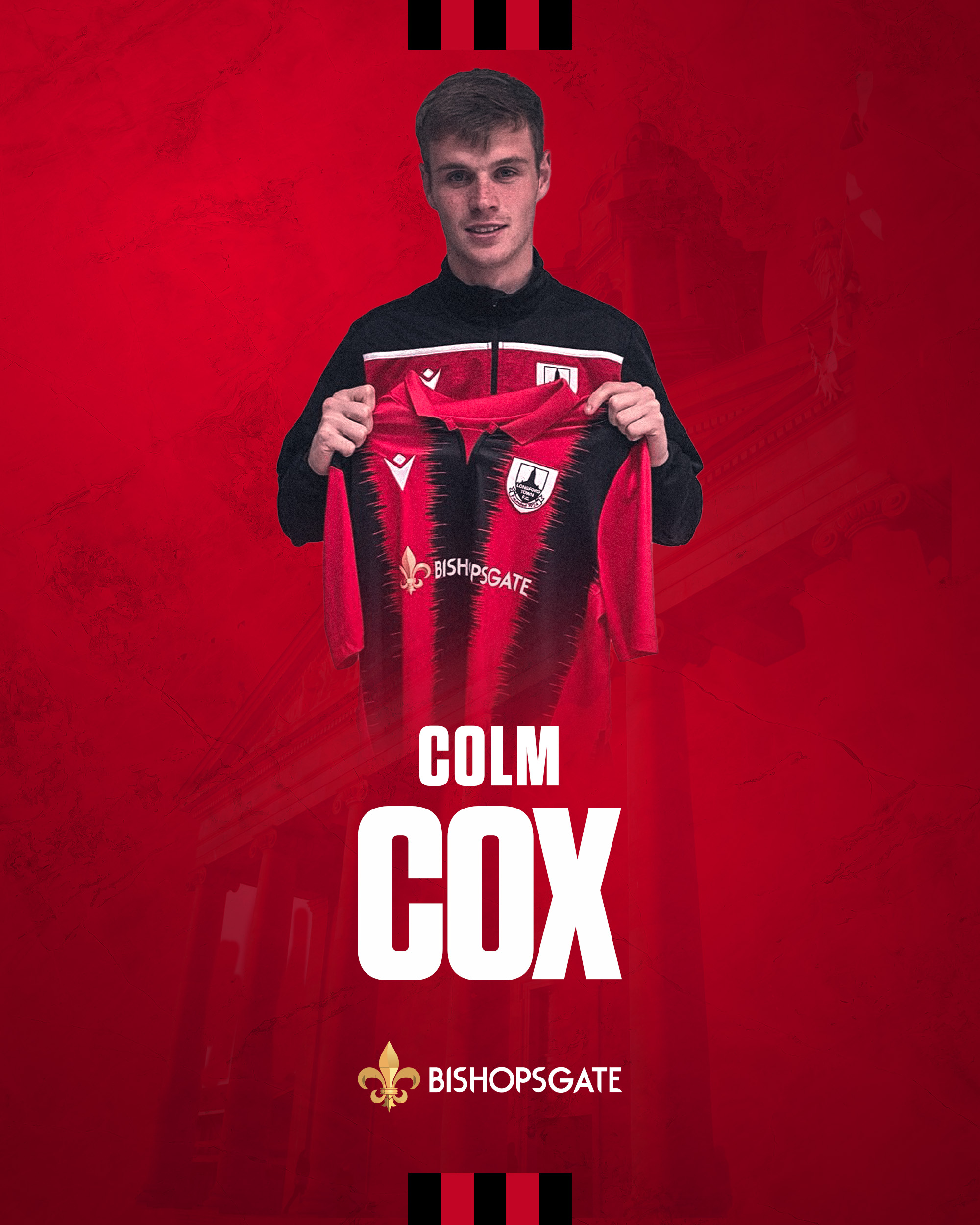 Colm Cox signs… – Longford Town FC