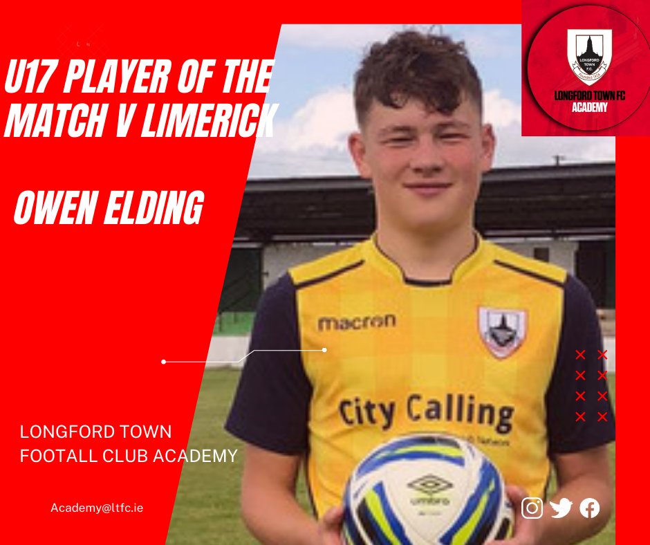 Academy Results | Week ending 21st August 2022 – Longford Town FC