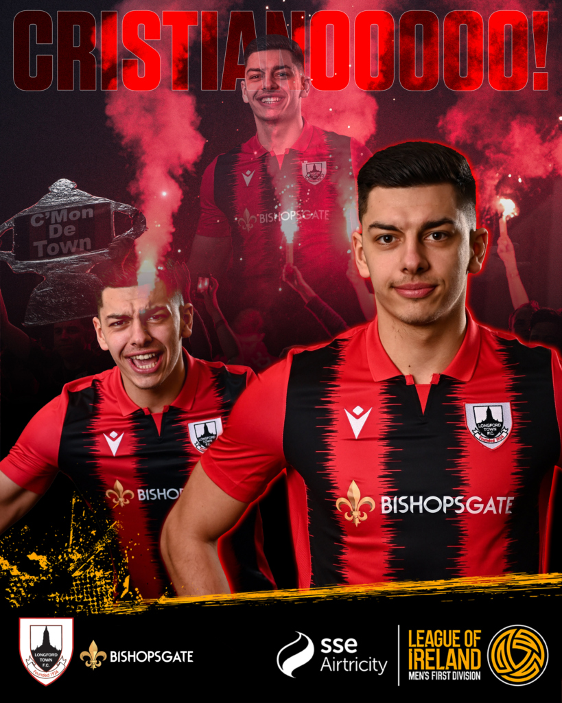 Cristian Magerusan Re-Signs for 2023! – Longford Town FC
