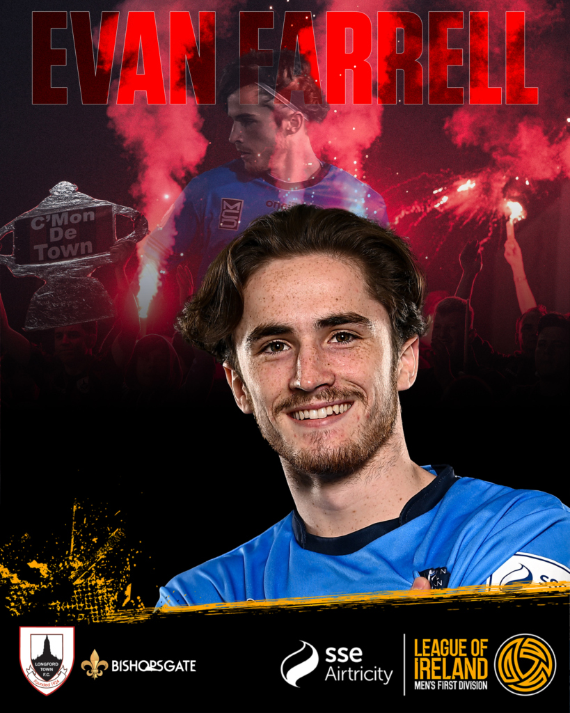 Evan Farrell Signs for 2023! – Longford Town FC