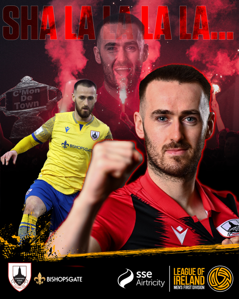 Shane Elworthy Re-Signs for 2023! – Longford Town FC