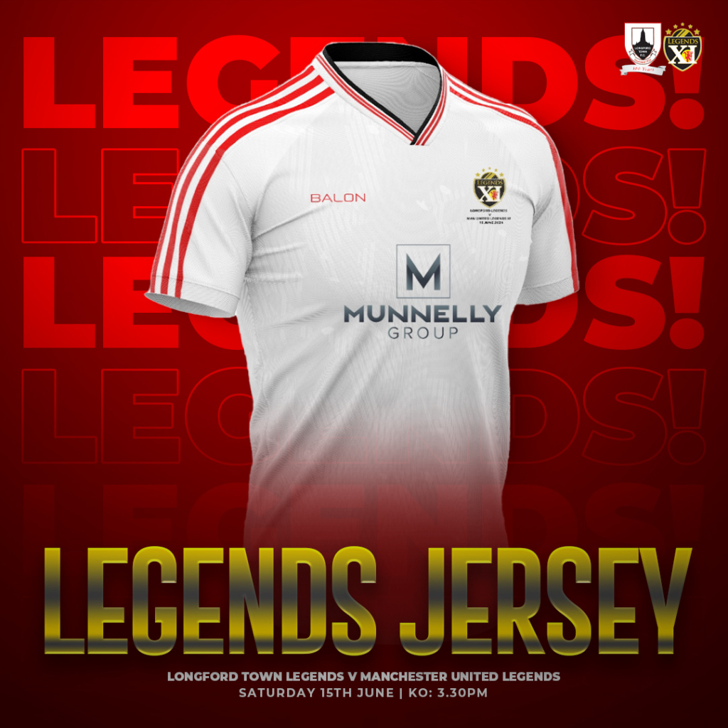 Signed Manchester United Legends Jerseys – Longford Town FC